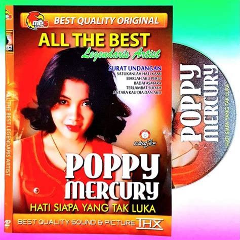 Jual KASET MP5 VIDEO MUSIK LAGU POPPY MERCURY BISA KARAOKE VOCAL ON OF
