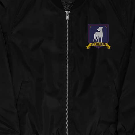 Ted Lasso Afc Crest Bomber Jacket