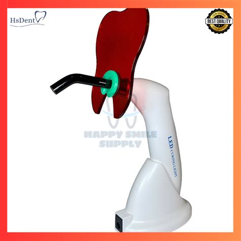 Hsdent Rechargeable Led Dental Curing Light Cure Lamp Gun Type 3 Modes 2000mw Shopee Philippines