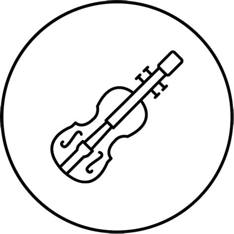 Premium Vector Violin Icon