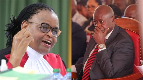 Live Dp Gachagua Challenging His Impeachment In Court Youtube