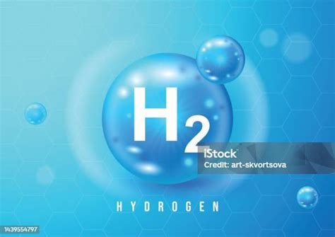 수소 H2 3d 아이콘 개념입니다 재생 가능 에코 에너지 재생 가능한 전기로 구동되는 수소 에너지 수소 H2 벡터 그림입니다