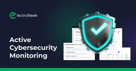 Active Cybersecurity Monitoring Electroneek