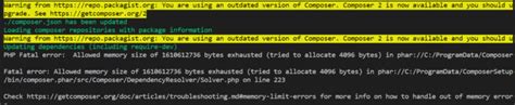 Allowed Memory Size Of 1610612736 Bytes Exhausted Tried To Allocate