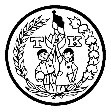Logo Tk Hitam Putih Png
