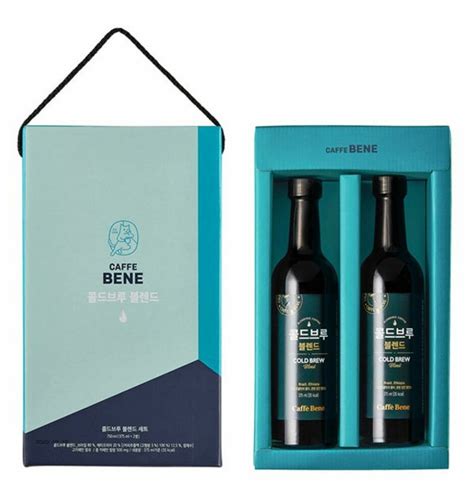 추석선물 카페베네 콜드브루 블렌드세트 커피선물세트 티몬