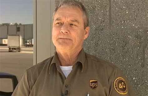 Ups Driver Retires After Driving 43 Years Over 6 Million Miles With No
