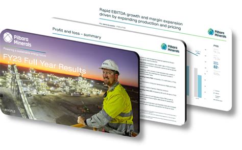 Pilbara Minerals Fy23 Presentation Design Showcasing Key Achievements Slidegenius