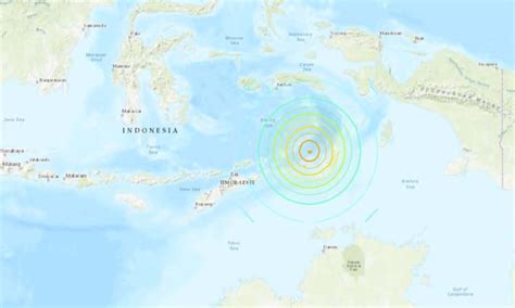 Strong 7 6 Magnitude Quake Hits Off Indonesia USGS The Asian Age