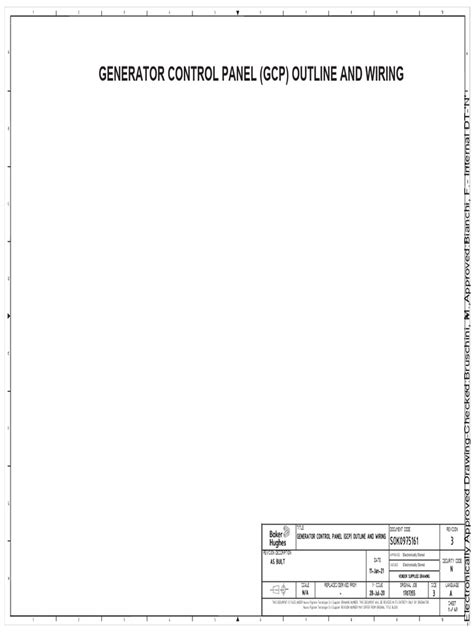 Sok0975161003generator Control Panel Gcp Outline And Wiring Pdf Programmable Logic