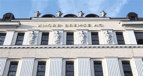 Knorr Bremse Shows Its Strength And Boosts Profitability And Cash Flow