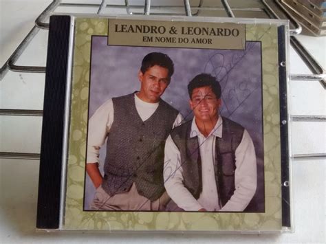 Cd Leandro E Leonardo Em Nome Do Amor Item De Música Usado 74350577