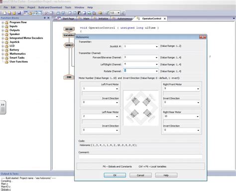 X Drive On EasyC General Forum VEX Forum