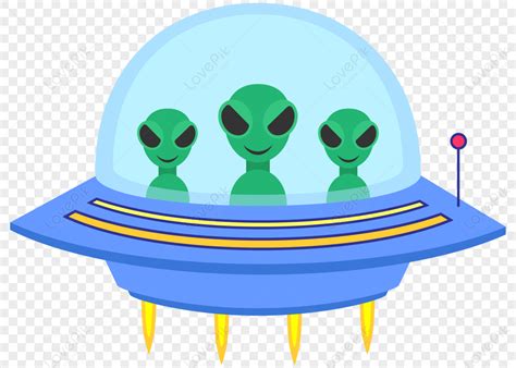 Ufo 컬러 세 외계인우주ufo선박 Png 일러스트 무료 다운로드 Lovepik