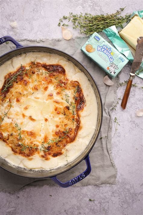 Gratinirani krompir sa lukom i majčinom dušicom Milin kuvar