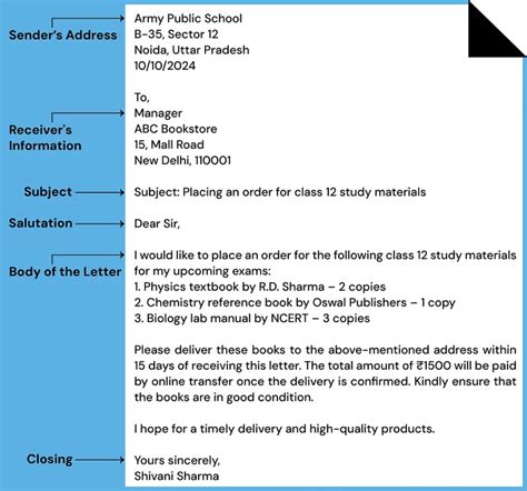 Order Letter Format Samples And Writing Tips 2024