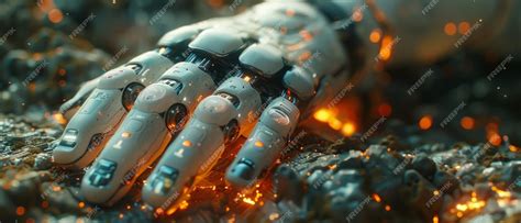 Premium Photo Ai Artificial Intelligence Man Using Technology Smart Robots Artificial