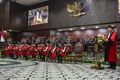 Pisah Sambut Hakim Mahkamah Konstitusi Antara Foto