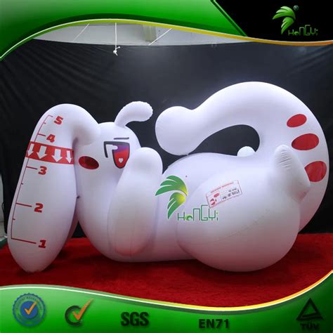 Giant Inflatable Custom Cartoon Bunny Belly Doll Inflatable Sexy Anime