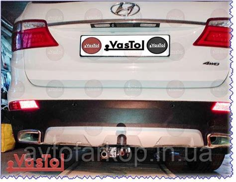Фаркоп Hyundai Santa Fe (Исключая USA) (2013-2018)(Фаркоп Хюндай Санта ...