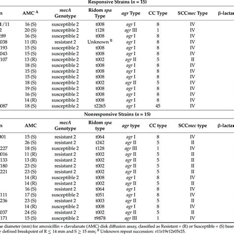 Disk Diffusion Susceptibility To β Lactamβ Lactamase Inhibitors And Download Scientific