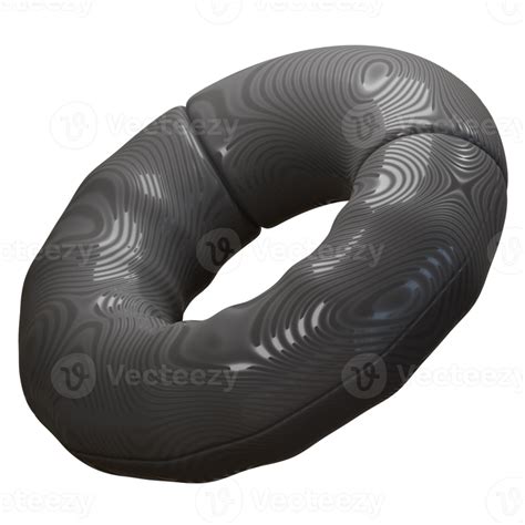 3d Rendering Torus Icon Isolated 9312953 Png