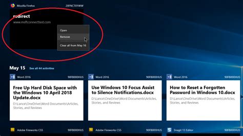 How To Use Windows 10 Timeline PCMag