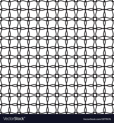Abstract Minimalistic Grid Seamless Pattern Vector Image