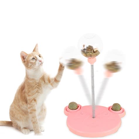 Cat Treats Leaking Dispenser Toys Catnip Pawpycup