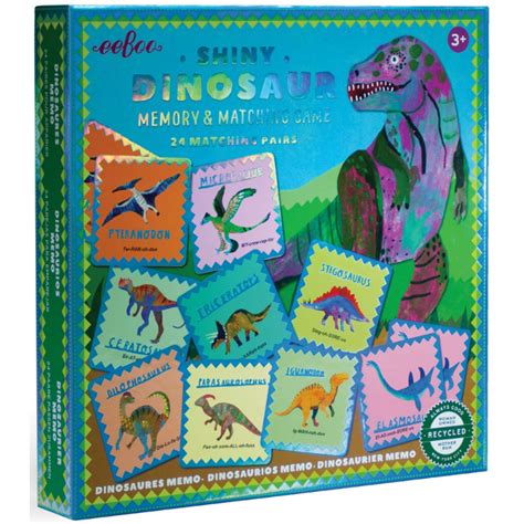 Shiny Dinosaur Memory And Matching Game The Toy Store