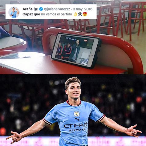 Ataque Futbolero On Twitter En Mayo De 2016 Julián Álvarez Publicó