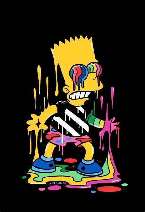 Bart Simpson Wallpaper Explore More American Animated Bart Simpson Bartholomew Jojo Cartoon