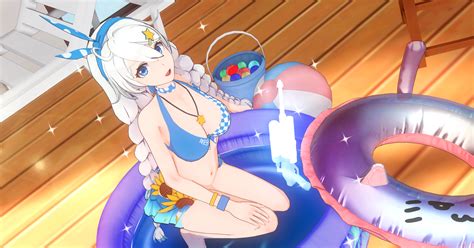 琪亚娜 【配布】琪亚娜 阳光海滩 エッチの紙鳶のイラスト Pixiv