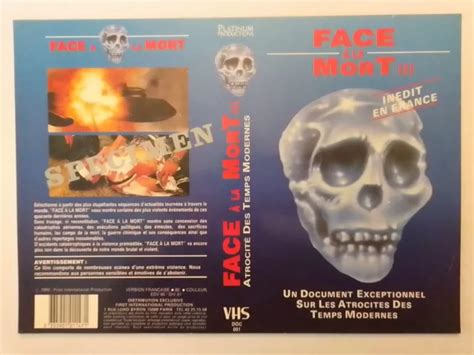 Jaquette Vhs Seul Platinium Face A La Mort Iii Eur 400 Picclick Fr