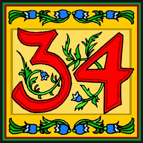 Картинка Цифра 34 – Telegraph