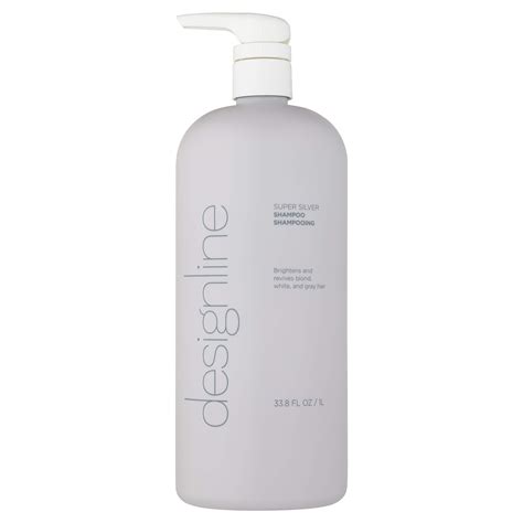 Designline Super Silver Shampoo 338 Oz Restores Moisture Boosts