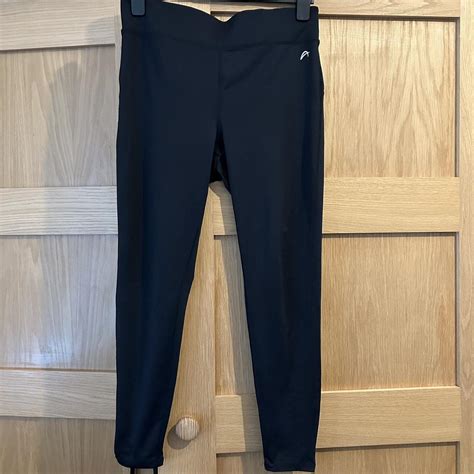 Black Sports Leggings Worn A Fair Bit But Still In Depop