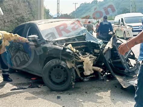 ¡se Salvaron De Milagro En Brutal Accidente La Razón Huejutla
