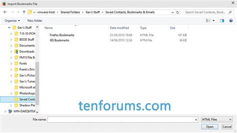Import And Export Bookmarks As Html In Firefox Tutorials