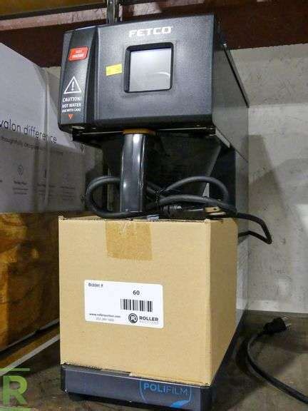 New Fetco Coffee Brewer Roller Auctions