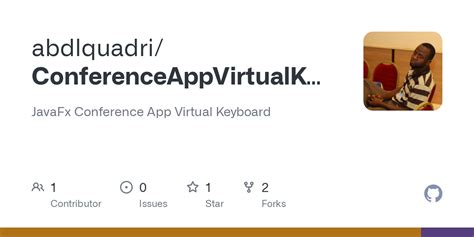 GitHub Abdlquadri ConferenceAppVirtualKeyboard JavaFx Conference App Virtual Keyboard