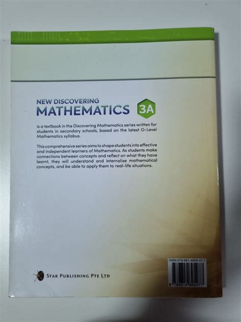 New Discovering Mathematics Textbook 3a Hobbies And Toys Books