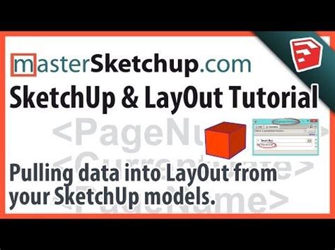Pulling Data Into LayOut From Your SketchUp Model Using Dynamic Components Labels Sketchup