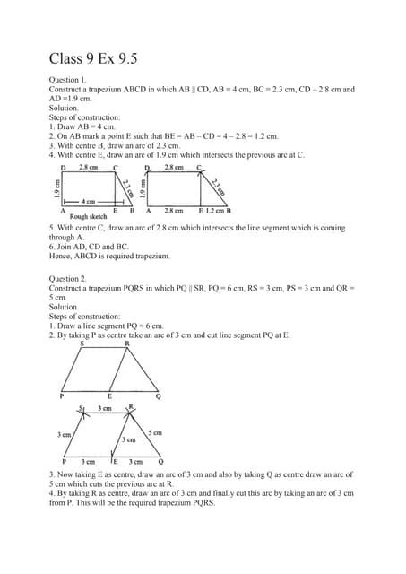 Algebra Formulas Class 10th Ppt