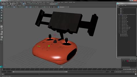 Underwater Drone Controller 3d Model 39 3ds Blend C4d Fbx Max