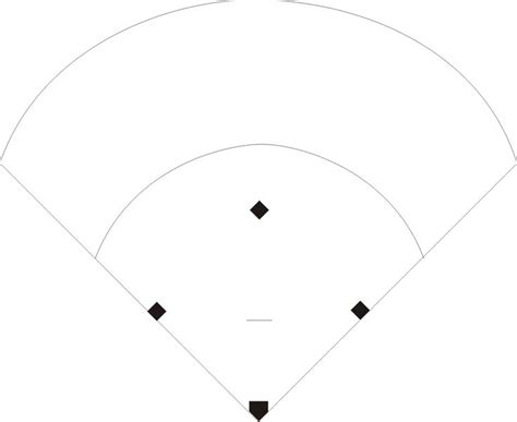 Softball Field Diagram With Positions Information Softball