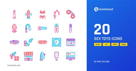 Sex Toys Icon Pack Miscellaneous Colored Outline Icons IconScout