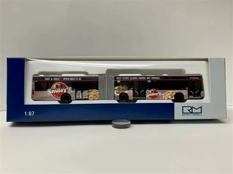 Rietze Mb Citaro G Hamburger Hochbahn Hha Wagen Linie Smileys Pizza Eur Picclick De