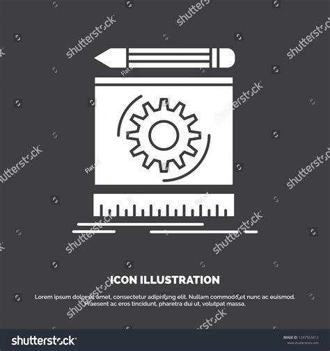 Draft Engineering Process Prototype Prototyping Icon Stock Vector Royalty Free 1247553412