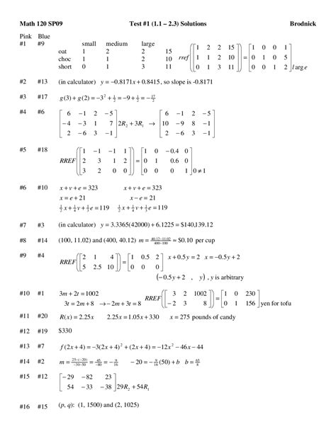 exam 1 with solution finite mathematics mat 120 00 docsity